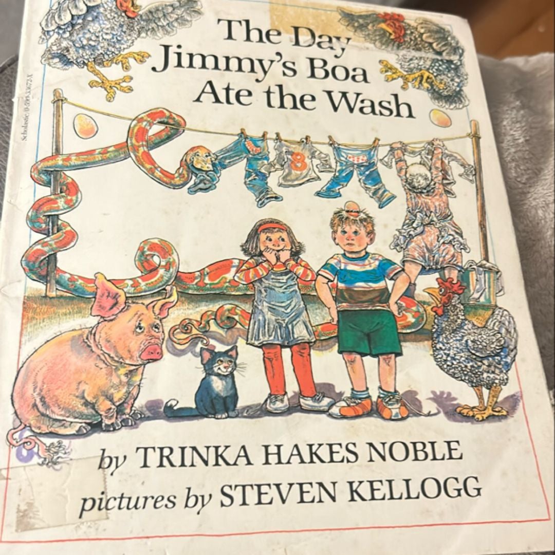 The Day Jimmy’s Boa Ate the Wash by Trinka Hakes Noble, Paperback ...