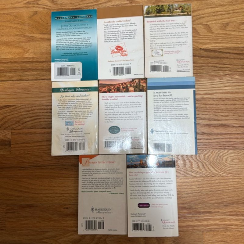 Lot of 8 paperback Harlequin Romance Books by Harlequin, Paperback ...