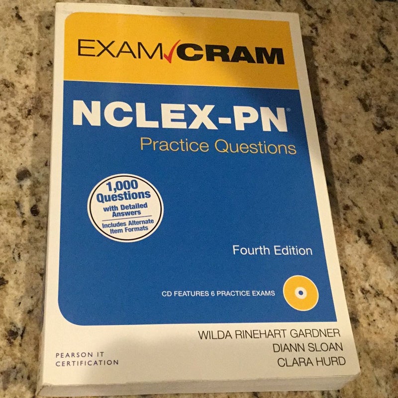 NCLEX-PN Practice Questions Exam Cram by Wilda Rinehart, Diann Sloan ...