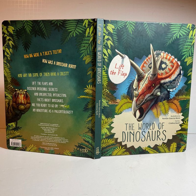 The World of Dinosaurs (Lift the Flap) by Cristina Bandi, Hardcover ...