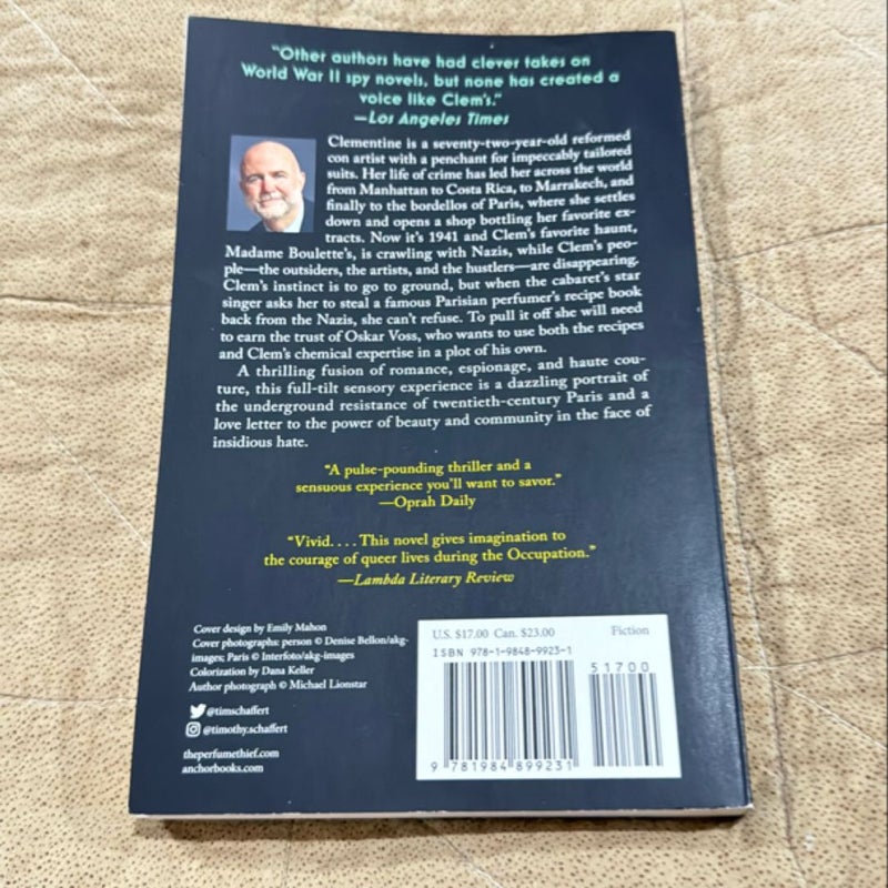 The Perfume Thief by Timothy Schaffert