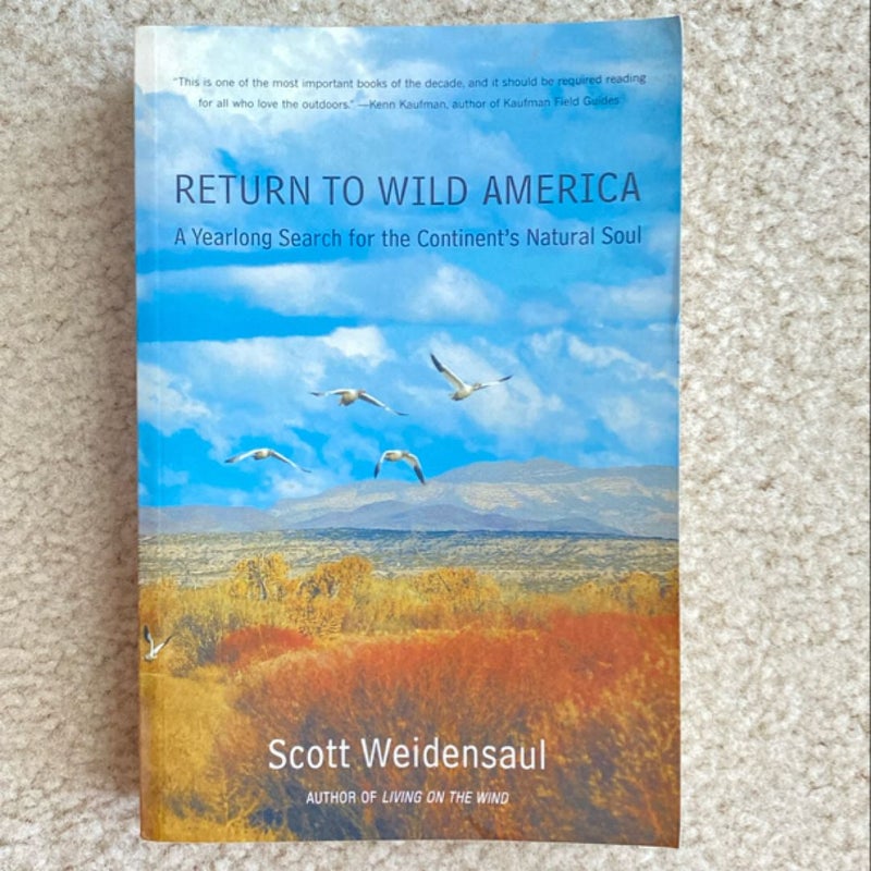 Return to Wild America by Scott Weidensaul