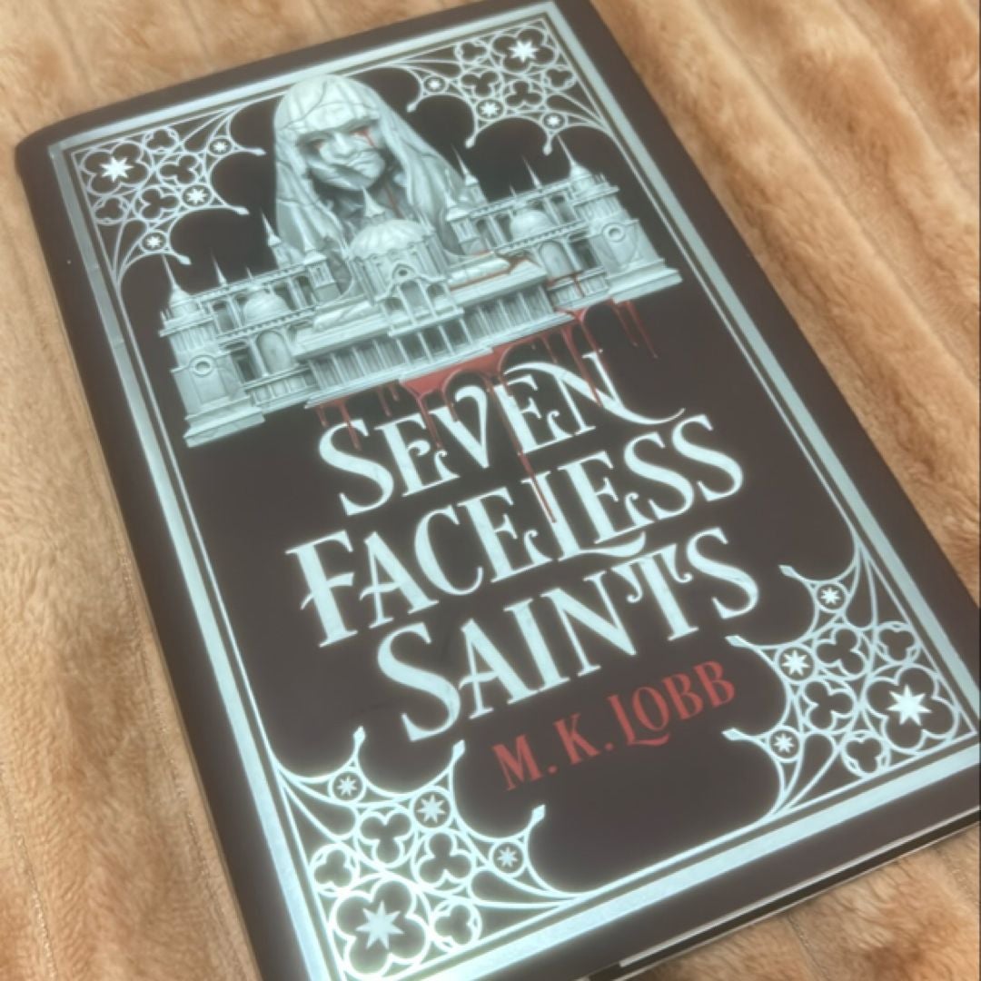 Seven Faceless Saints (Fairyloot) by M.K. Lobb, Hardcover | Pangobooks
