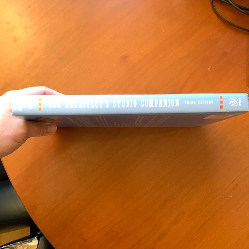 The Architect's Studio Companion by Edward Allen, Hardcover | Pangobooks
