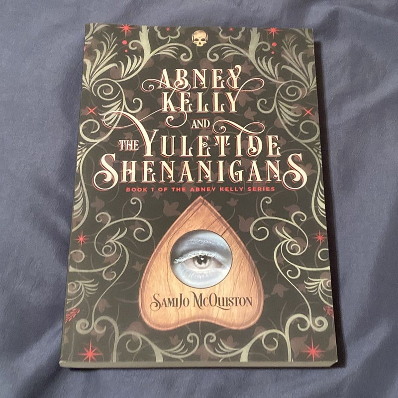 Abney Kelly & the Yuletide Shenanigans by SamiJo McQuiston, Bookfly Design, Champagne Book Design