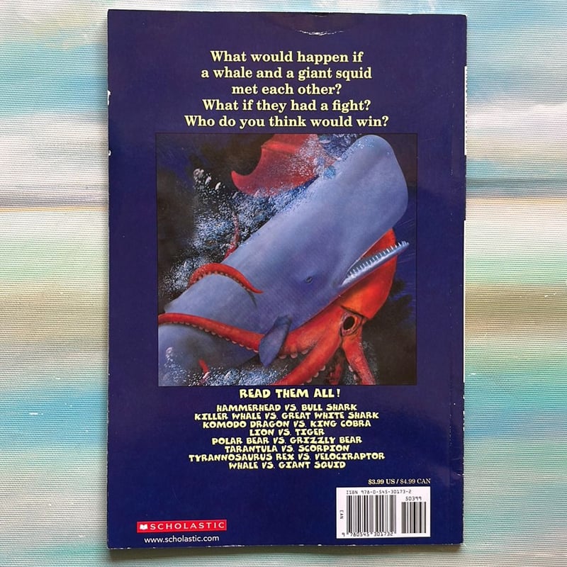Whale vs. Giant Squid by Jerry Pallotta