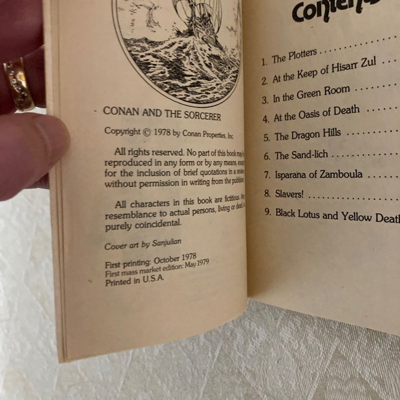 Conan and the Sorcerer by Andrew J Offutt, Paperback | Pangobooks