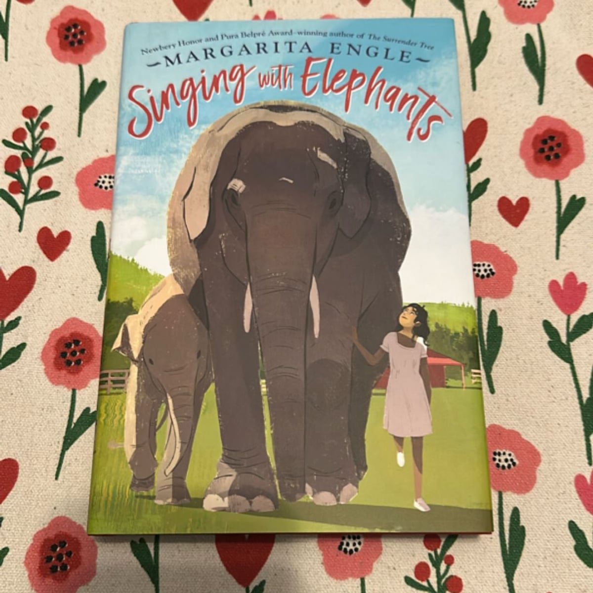Singing with Elephants by Margarita Engle