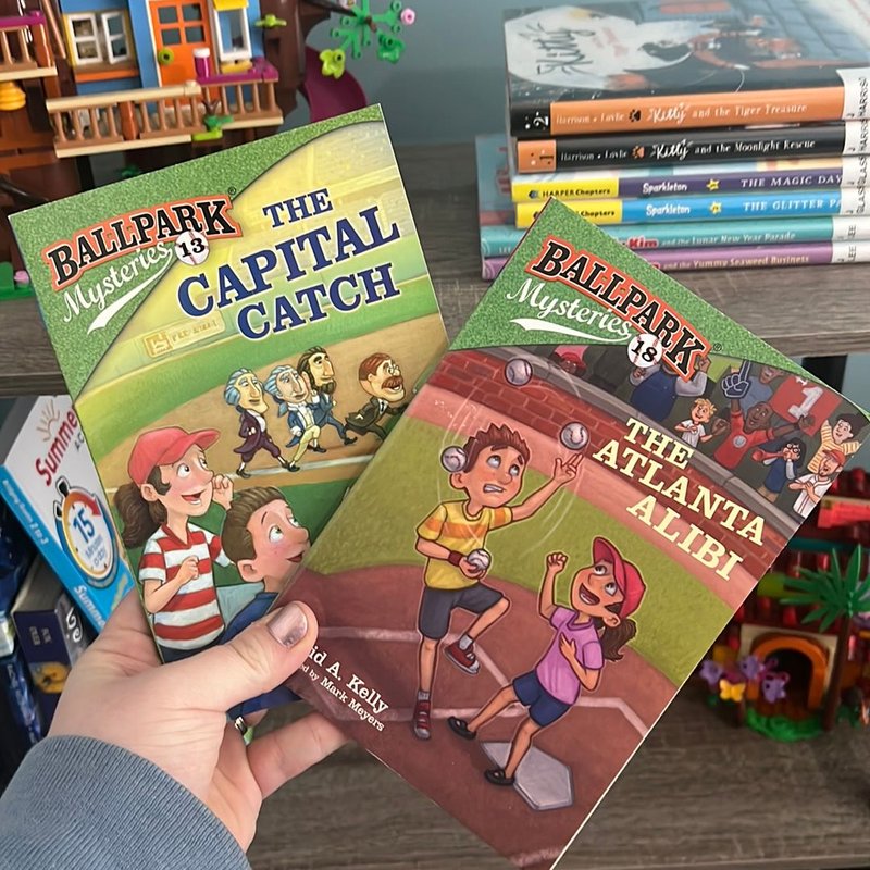 Ballpark Mysteries #13: the Capital Catch by David A. Kelly