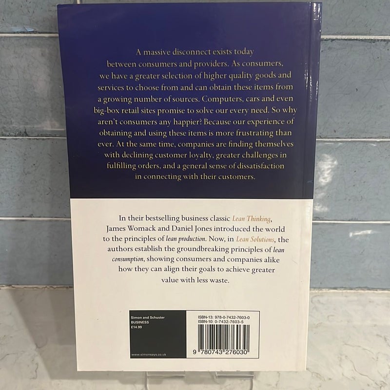 Lean Solutions by Daniel T. Jones, James P. Womack
