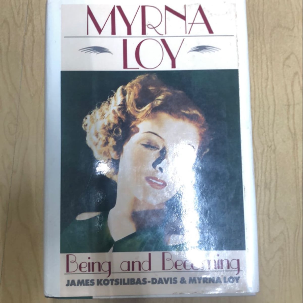 Myrna Loy by James Kotsilibas-Davis, Myrna Loy