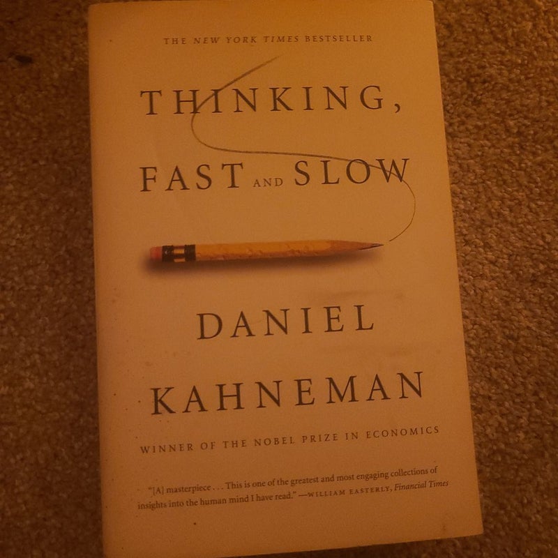 Thinking, Fast and Slow by Daniel Kahneman, Paperback | Pangobooks