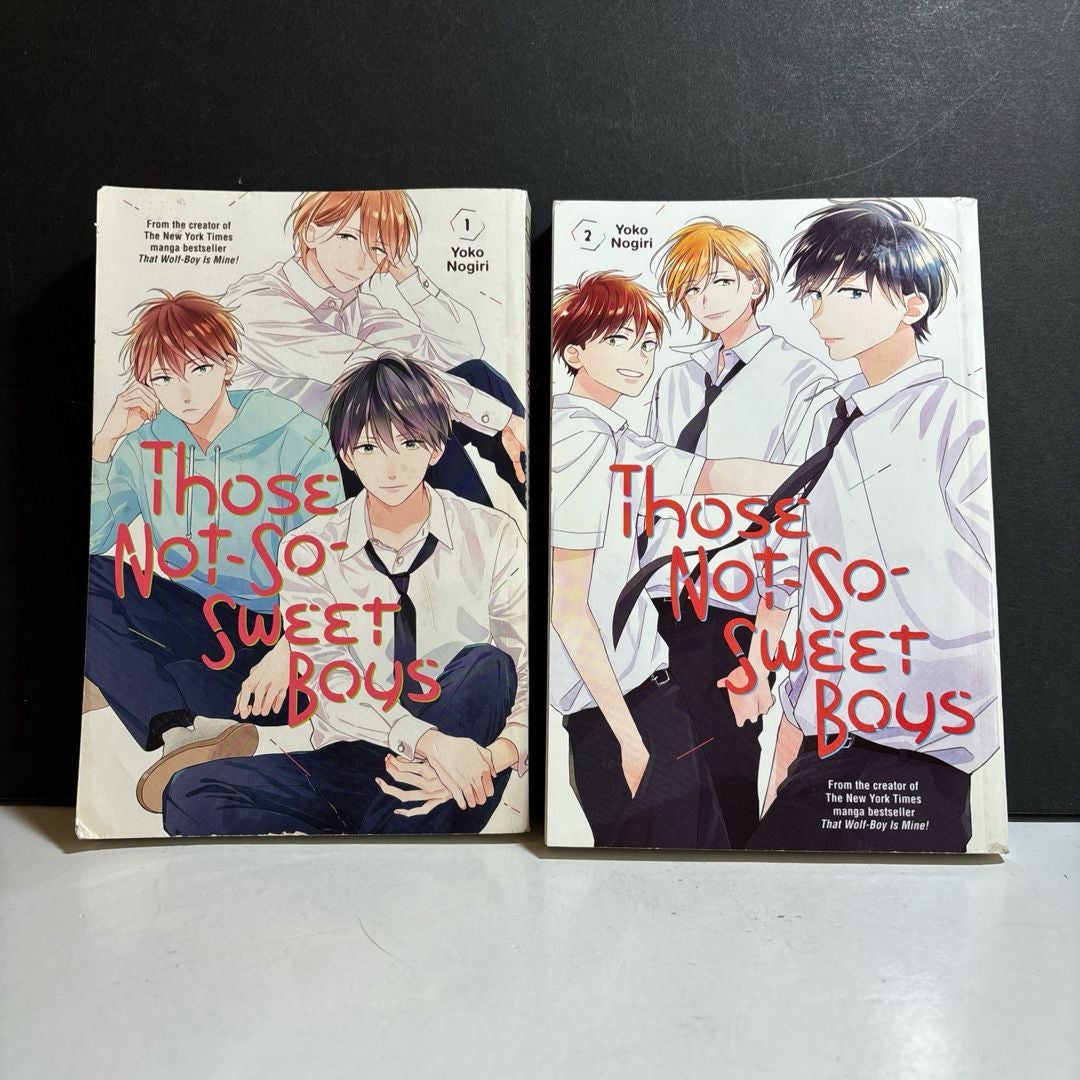 Those Not So Sweet Boys, Yoko Nogiri Books 1 and 2 by Yoko Nogiri ...