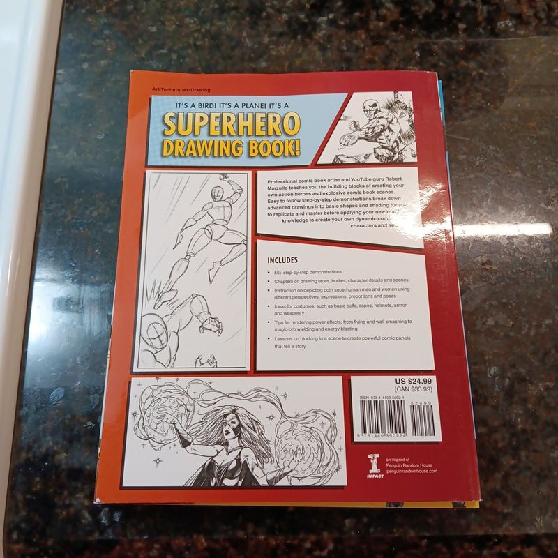 Learn to Draw Action Heroes by Robert A. Marzullo