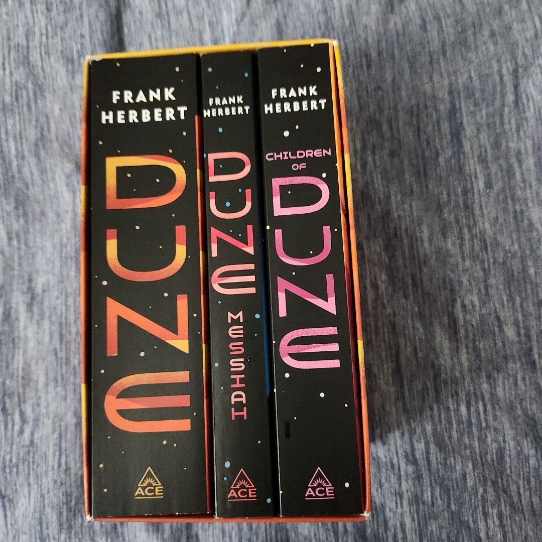 Frank Herbert's Dune Saga 3-Book Boxed Set by Frank Herbert, Paperback ...