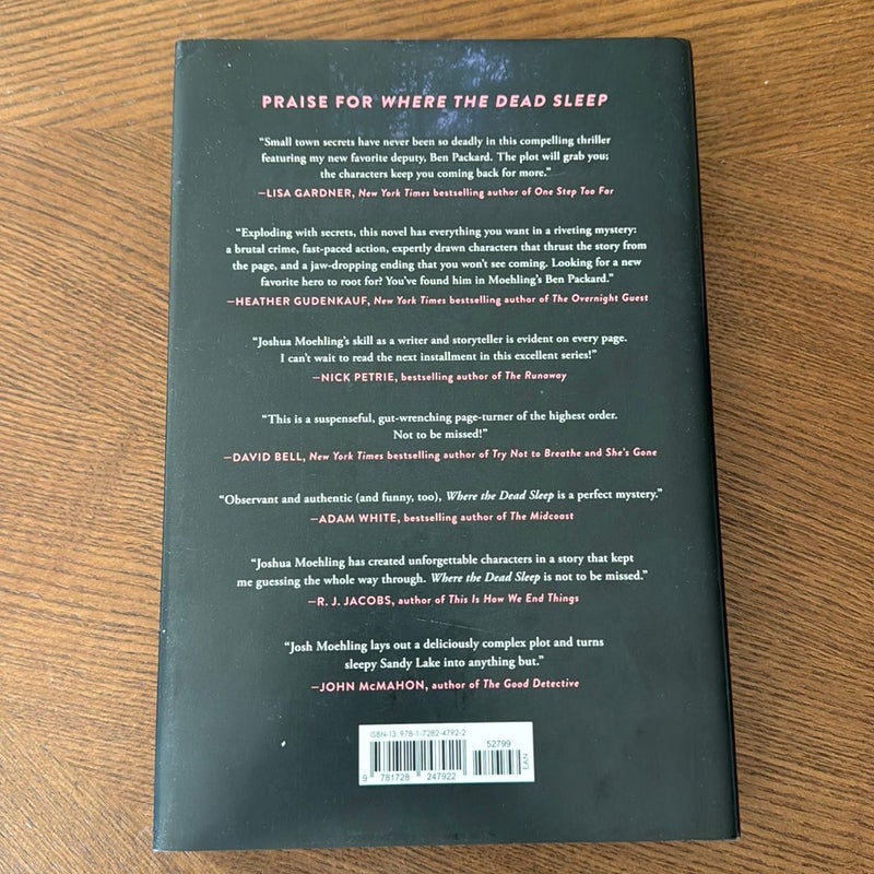 Where the Dead Sleep by Joshua Moehling, Paperback | Pangobooks