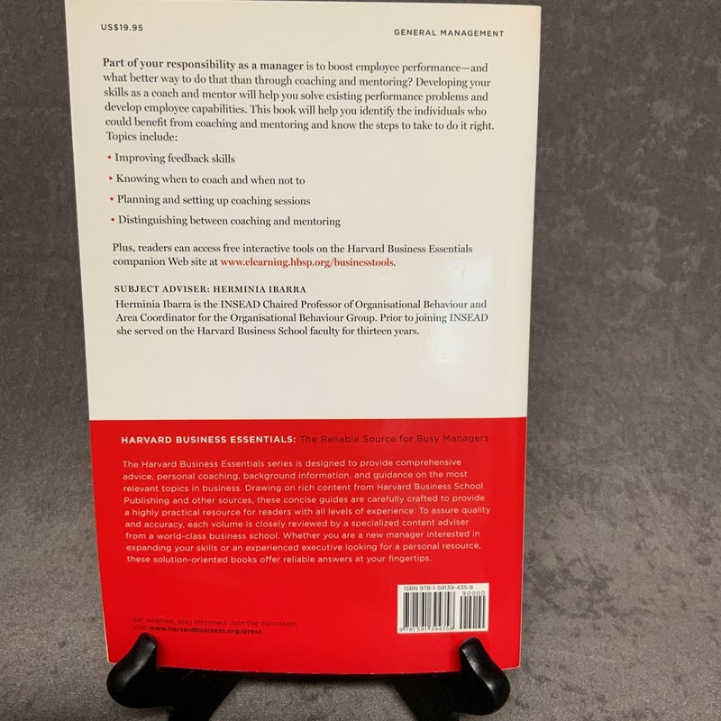 Coaching and Mentoring by Harvard Business School Press, Paperback ...