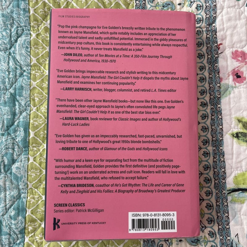 Jayne Mansfield by Eve Golden, Hardcover | Pangobooks