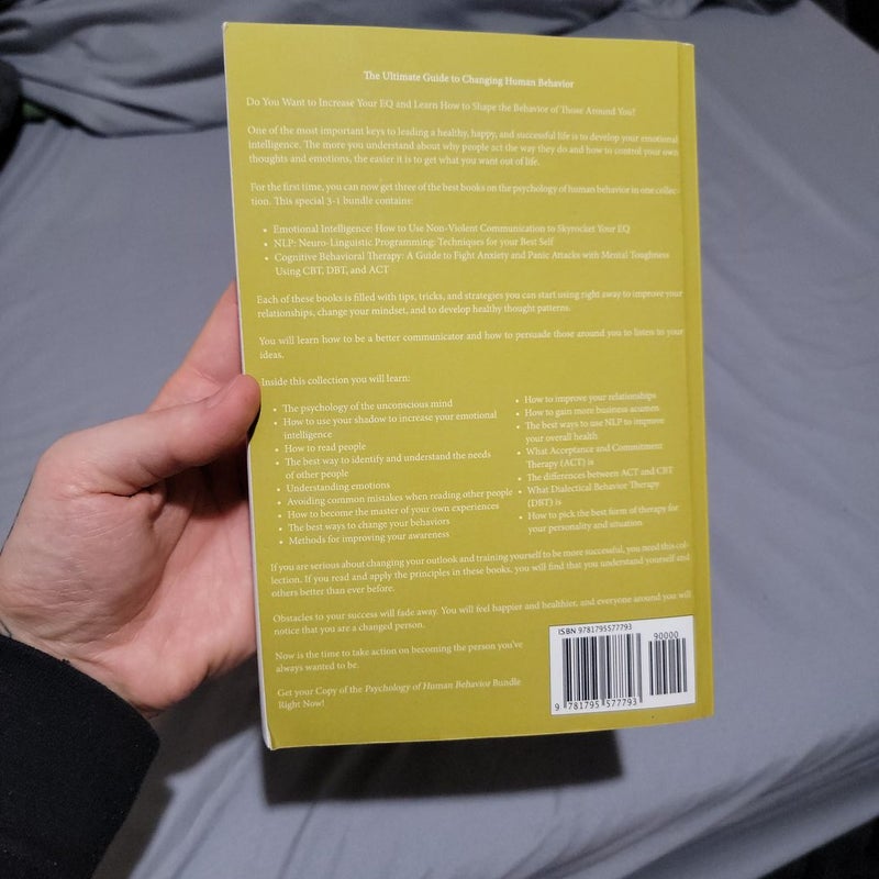 Psychology of Human Behavior: 3 Manuscripts-Emotional Intelligence ...