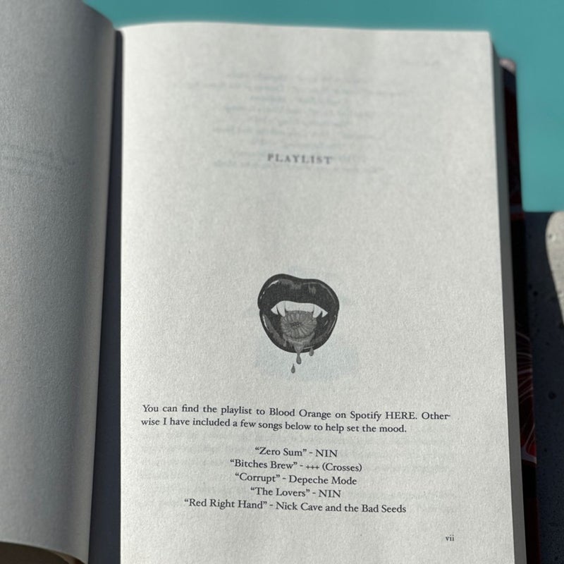 SIGNED by hand Special Edition BLOOD ORANGE with hidden cover by Karina ...