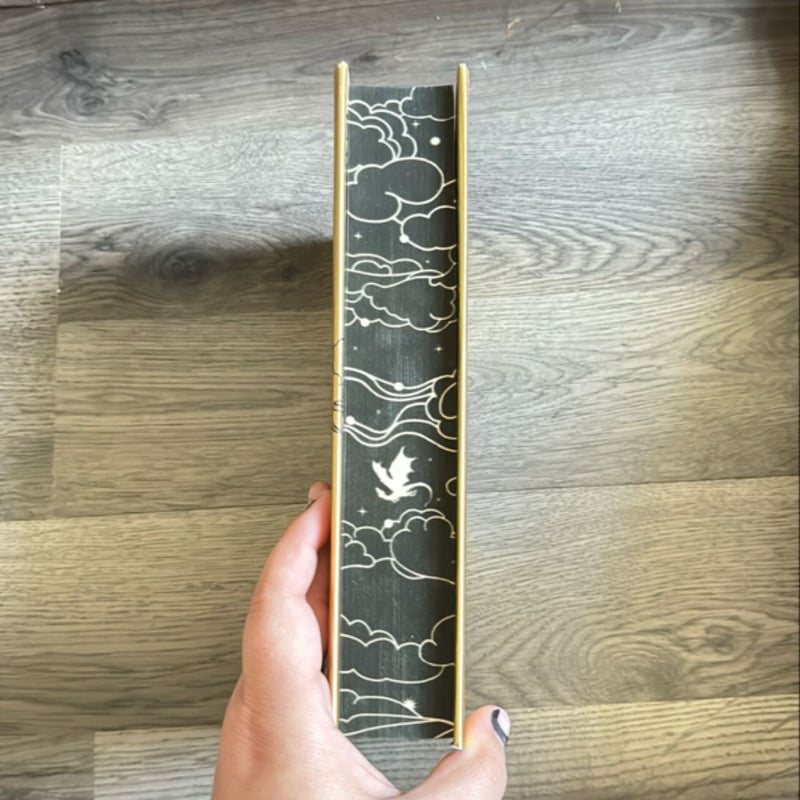 Fourth Wing (UK SPRAYED EDGES) by Rebecca Yarros, Hardcover | Pangobooks