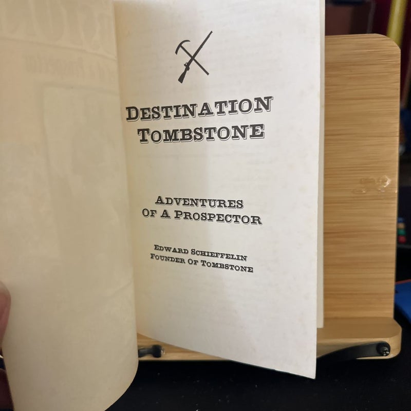 Destination Tombstone by Edward Schieffelin, Paperback | Pangobooks