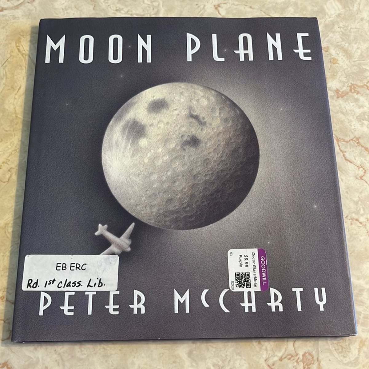 Moon Plane by Peter McCarty