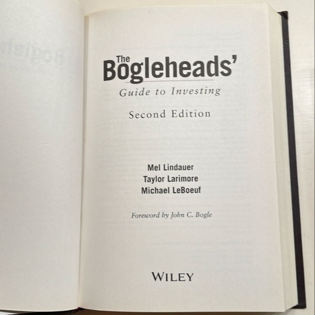 The Bogleheads' Guide to Investing by Taylor Larimore, Mel Lindauer ...