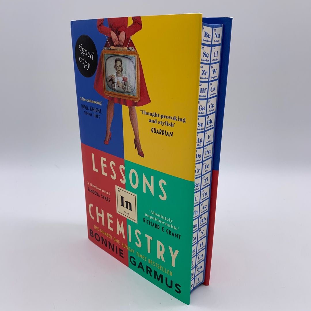 Waterstones Exclusive Lessons in Chemistry Signed Sprayed Edges by ...