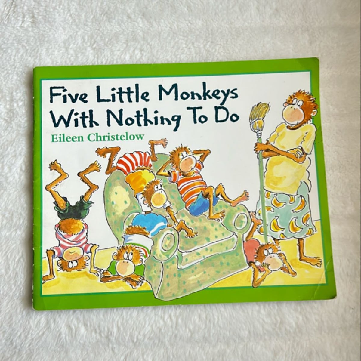 Five Little Monkeys With Nothing To Do by Eileen Christelow, Paperback ...