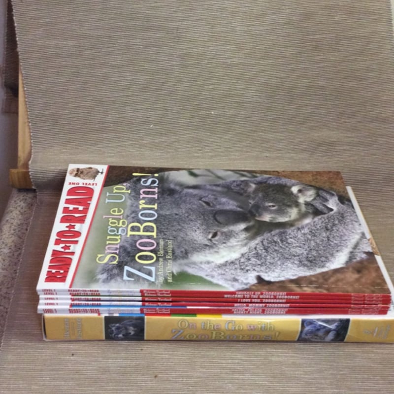 On the Go with ZooBorns! (Boxed Set) by Andrew Bleiman, Chris Eastland