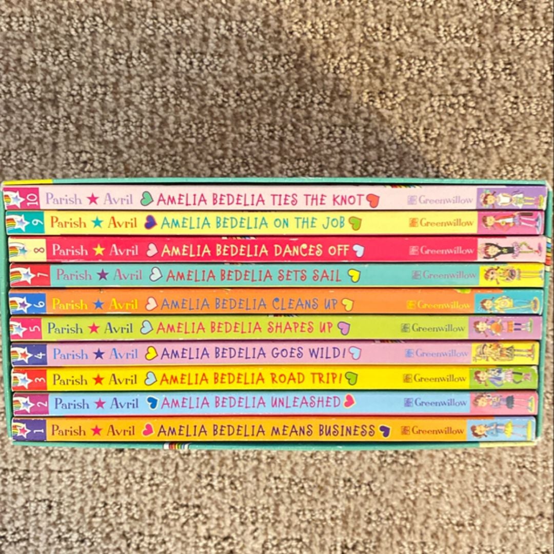 Amelia Bedelia Chapter Book 10-Book Box Set by Herman Parish, Paperback ...