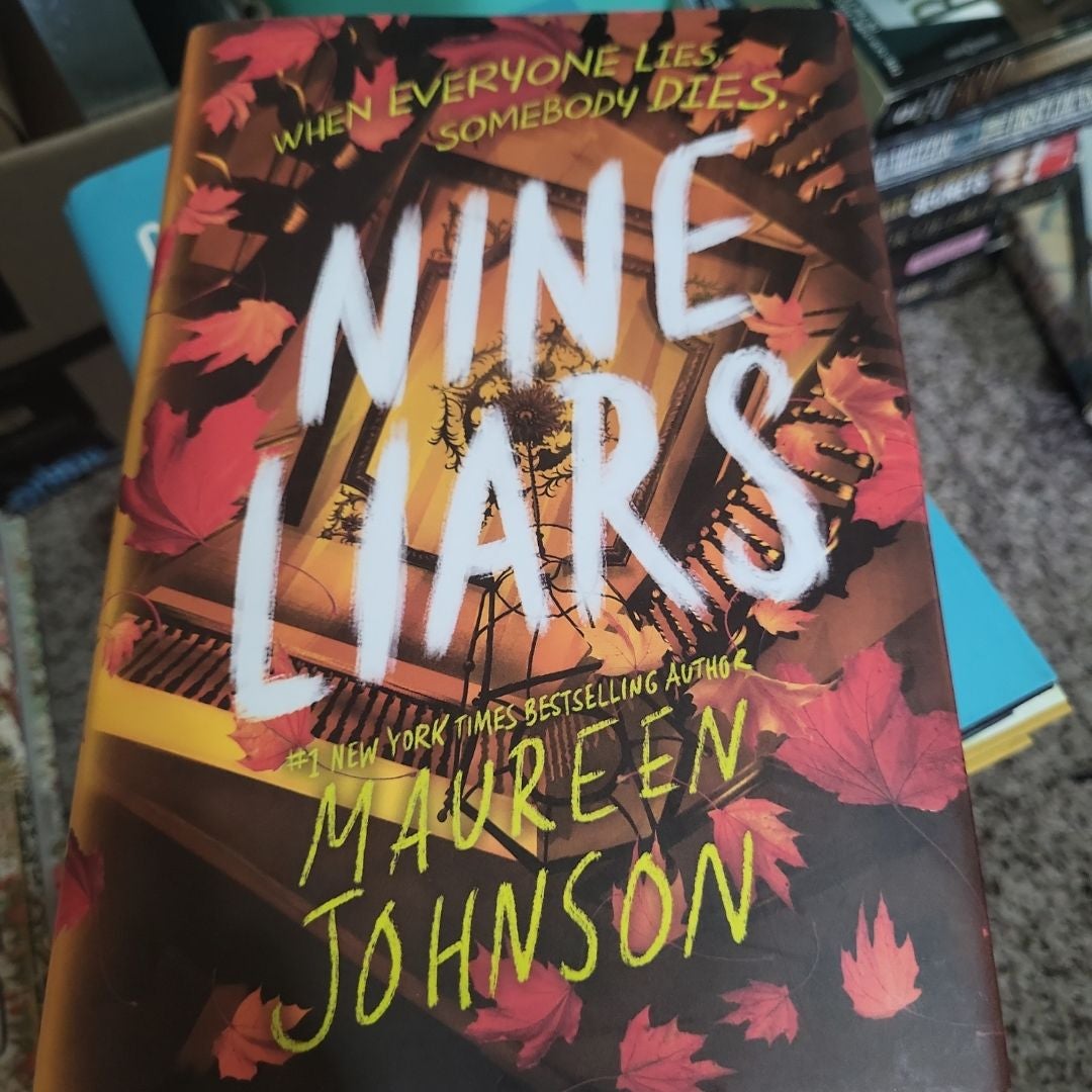 Nine Liars by Maureen Johnson, Hardcover | Pangobooks