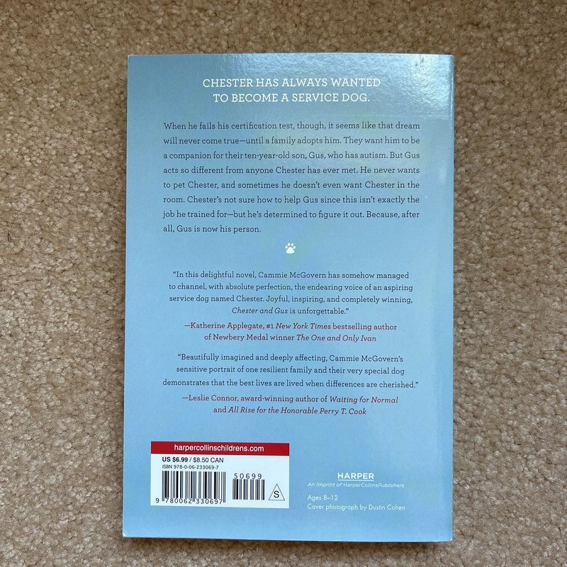 Chester and Gus by Cammie McGovern