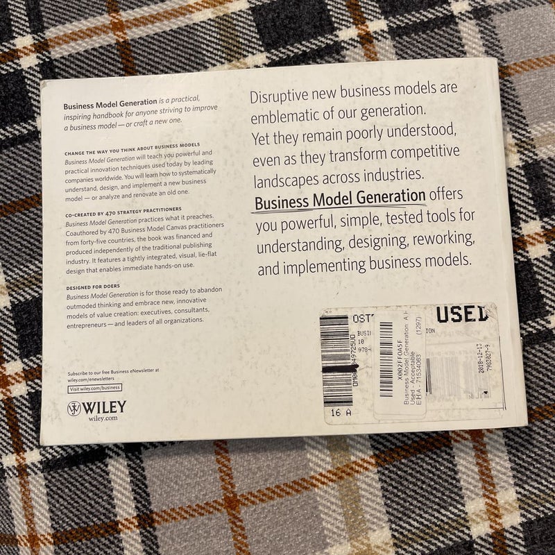 Business Model Generation by Alexander Osterwalder, Paperback | Pangobooks