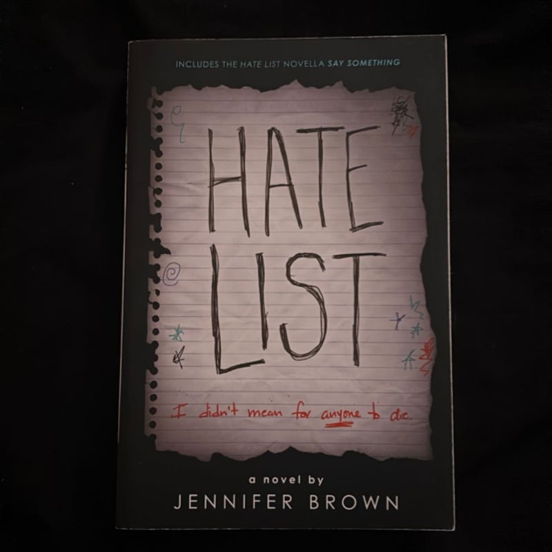 Hate List by Jennifer Brown, Paperback | Pangobooks
