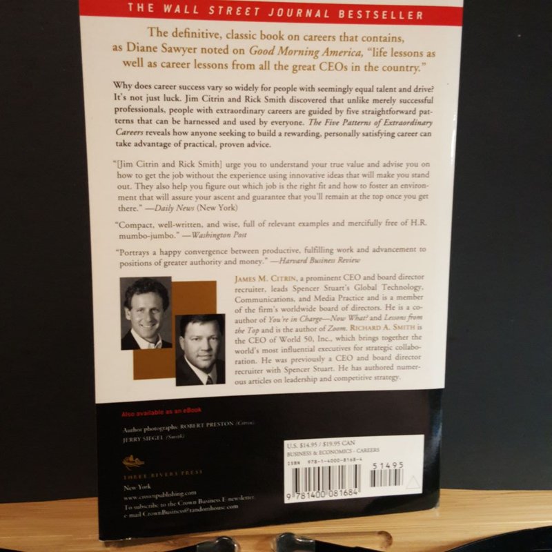 The 5 Patterns of Extraordinary Careers by James M. Citrin, Richard A ...