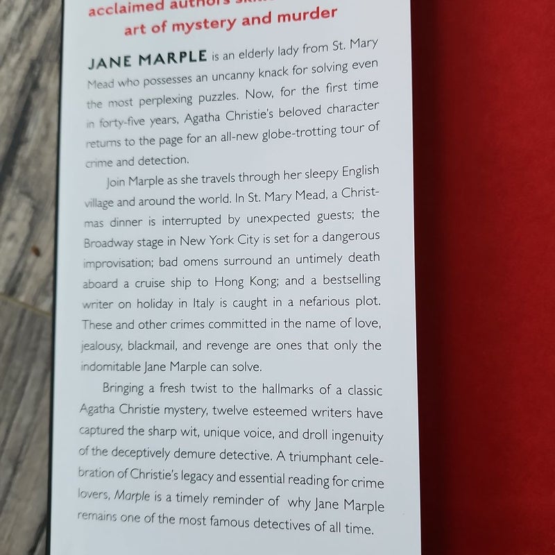 Marple: Twelve New Mysteries by Agatha Christie; Val McDermid; Karen M ...