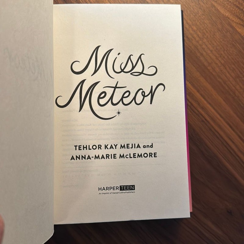 Miss Meteor by Tehlor Kay Mejia, Anna-Marie McLemore