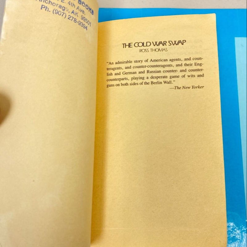 The Cold War Swap by Ross Thomas