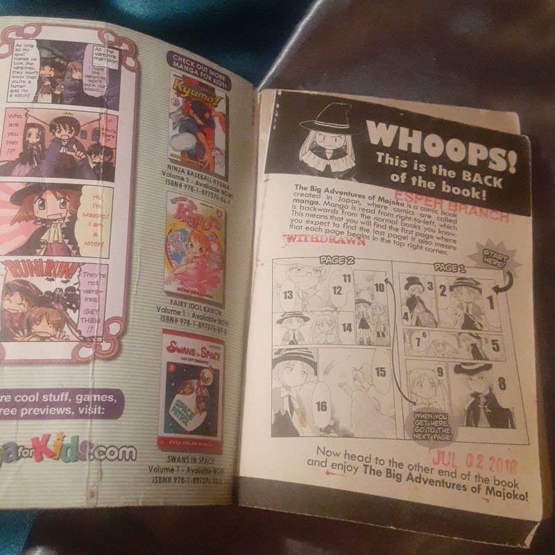 The Big Adventures of Majoko by Tomomi Mizuna