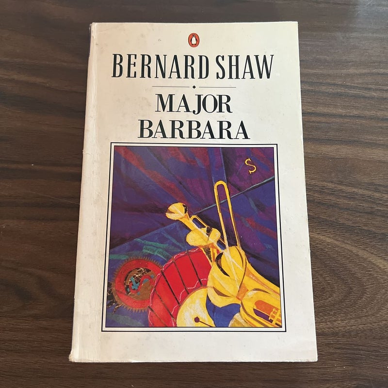 Major Barbara by George Bernard Shaw, Margery Morgan