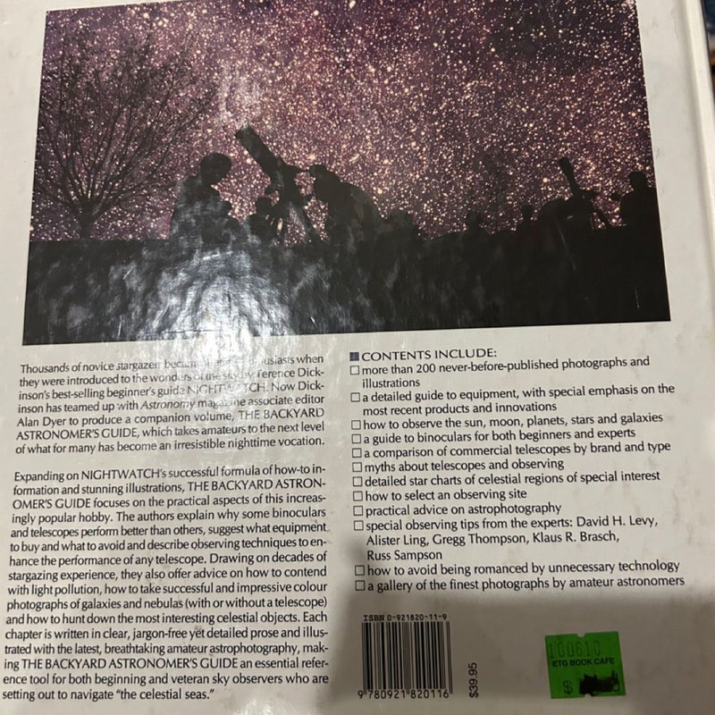 The Backyard Astronomer's Guide by Terence Dickinson, Alan Dyer, Alan Dyers