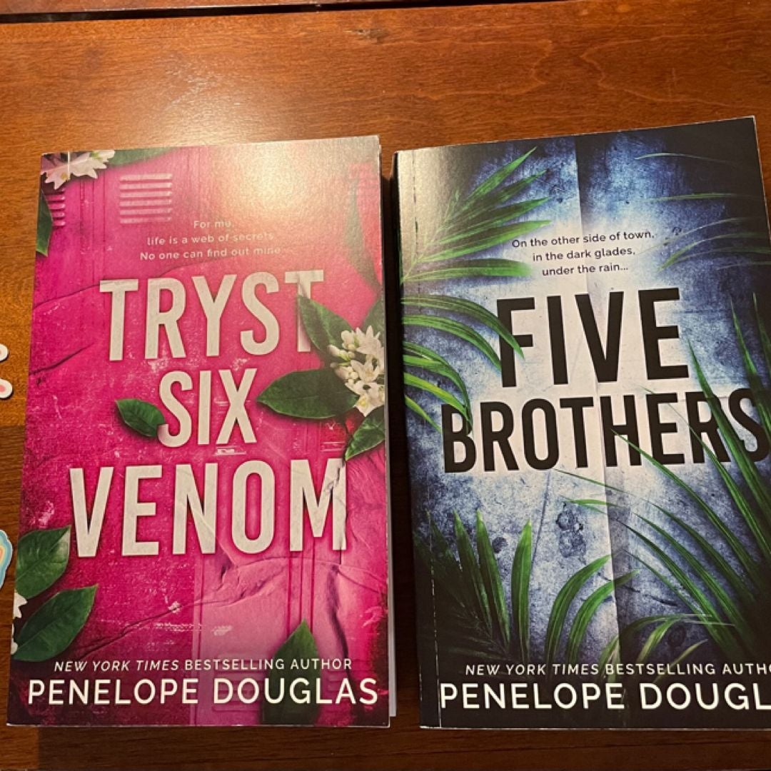 Tryst Six Venom and Five Brothers bundle by Penelope Douglas, Paperback ...
