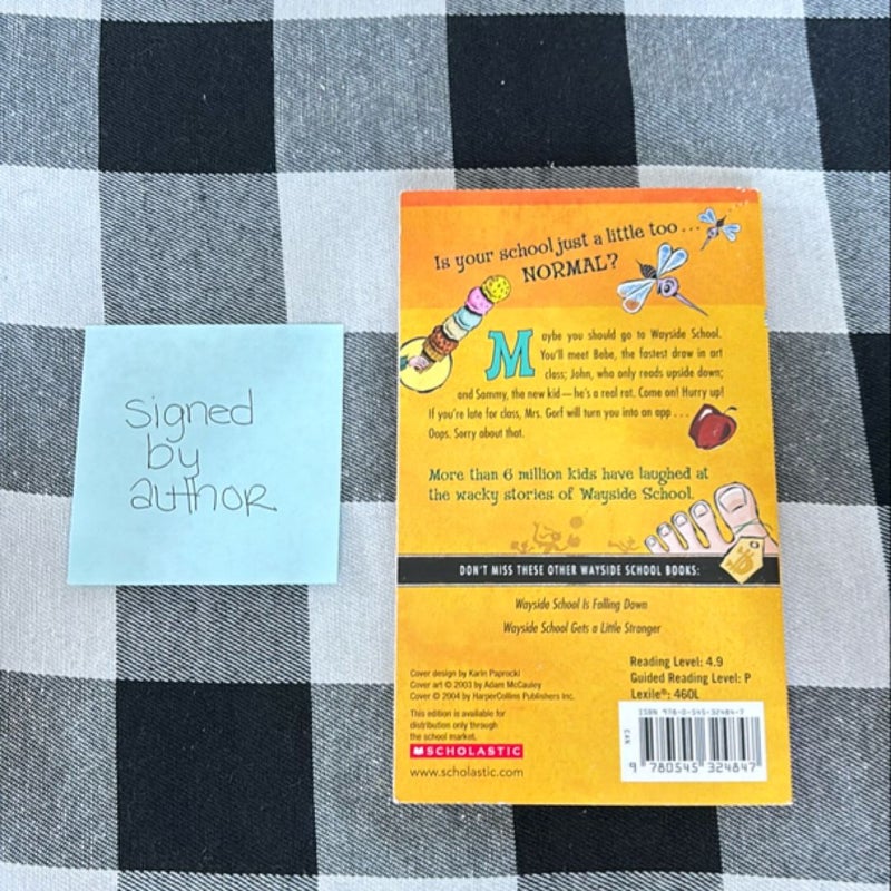 Sideways Stories from Wayside School by Louis Sachar, Paperback ...