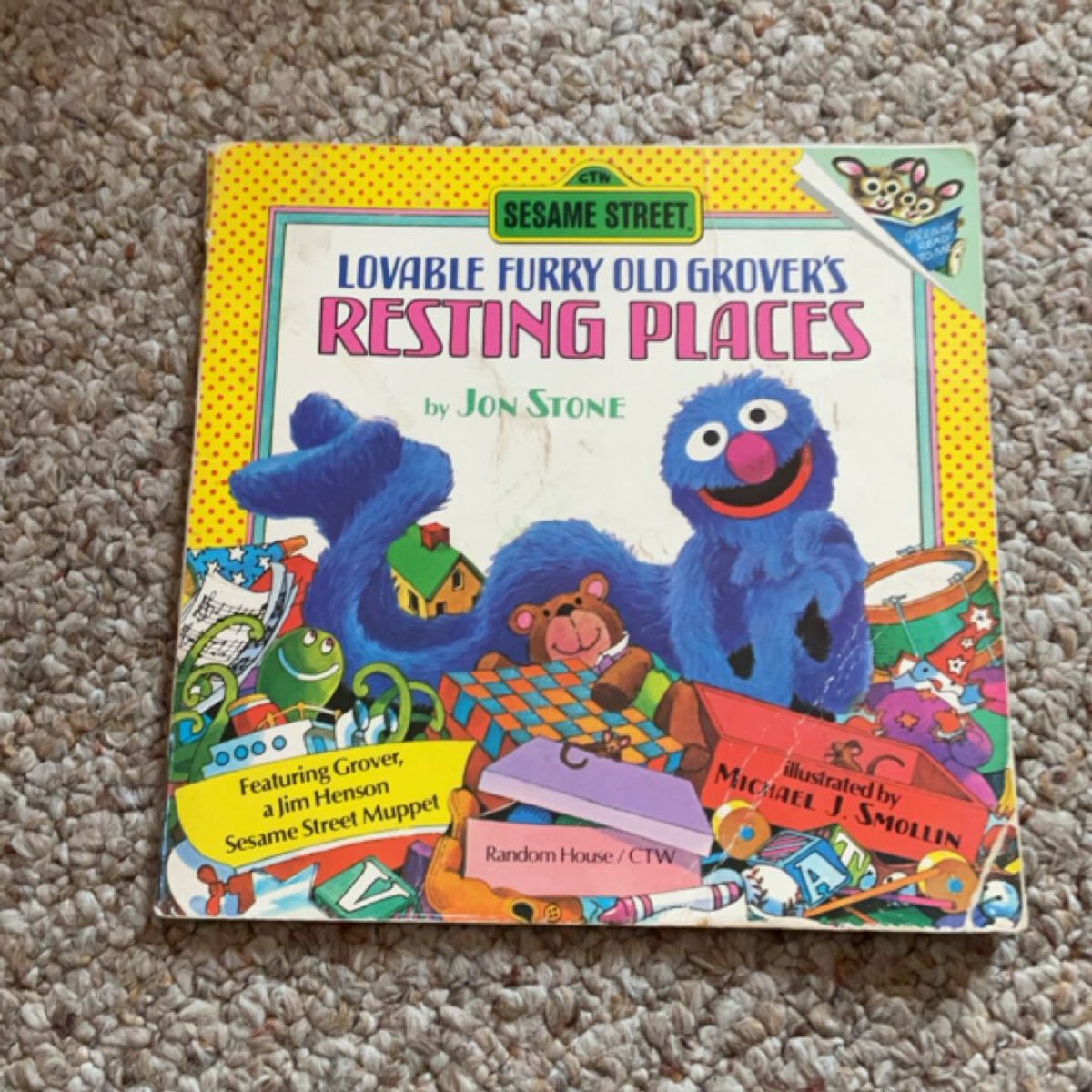 Lovable Furry Old Grover's Resting Places by Jon Stone