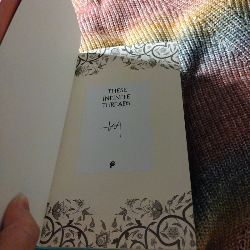 These Infinite Threads SIGNED by , Hardcover | Pangobooks