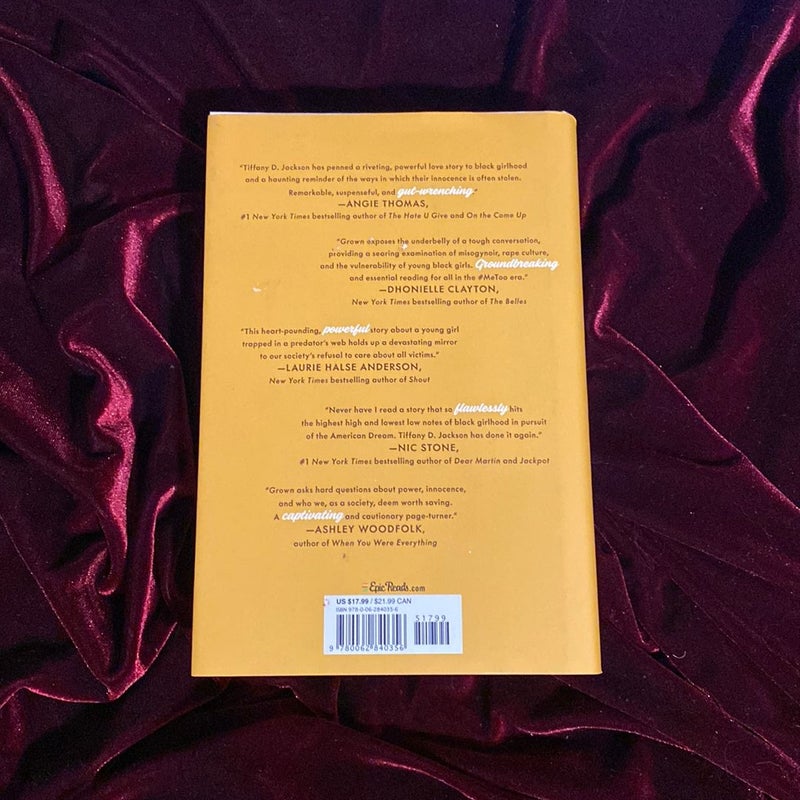 Grown by Tiffany D. Jackson, Hardcover | Pangobooks
