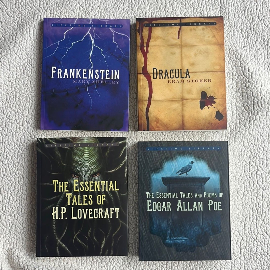 bundle frankenstein dracula edgar hp by edgar allen poe, Paperback ...