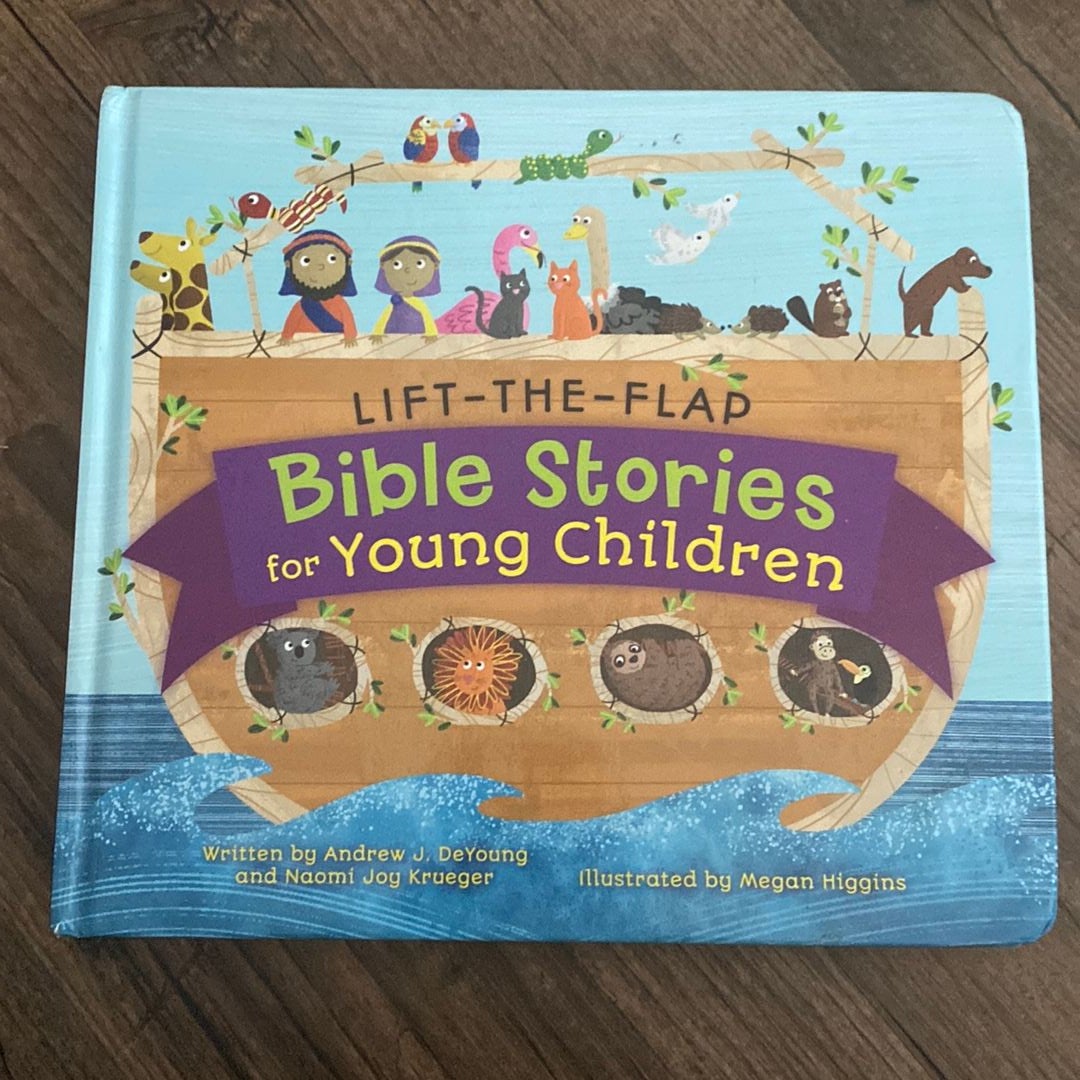 Lift-The-Flap Bible Stories for Young Children by Andrew J. DeYoung ...